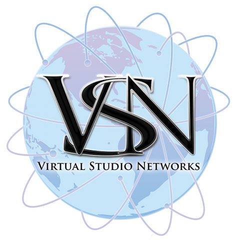 Virtual Studio Networks Logo Design - DLS Graphics